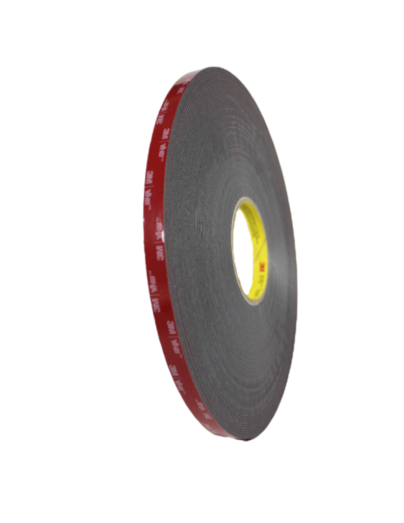 5952F CINTA VHB NEGRA - 3M - Master Quimica